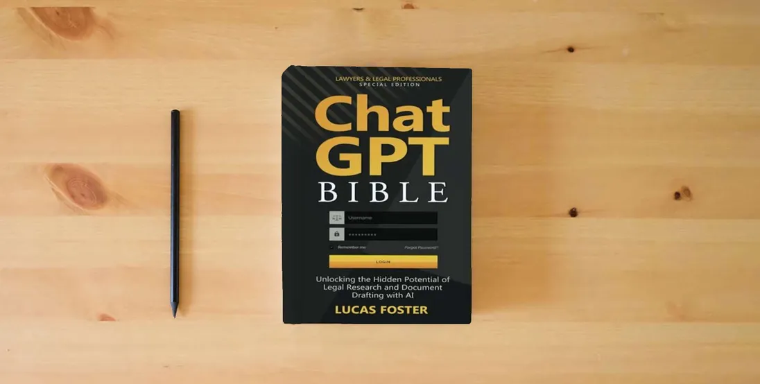 Book Chat GPT Bible - Lawyers and Legal Professionals Special Edition ... Book Chat GPT Bible - Lawyers and Legal Professionals Special Edition ...